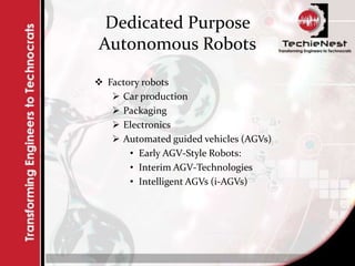 TechieNest robotics | PPTX | Robotics | Technology & Computing