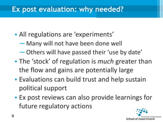 Effective ex post Evaluation: Purpose and Challenges | PDF