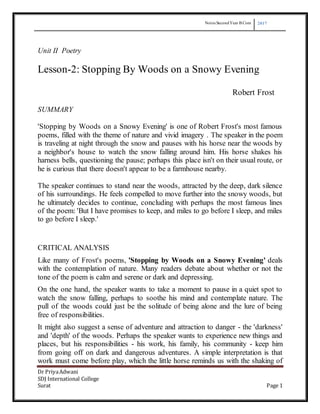 2. stopping by woods | DOCX