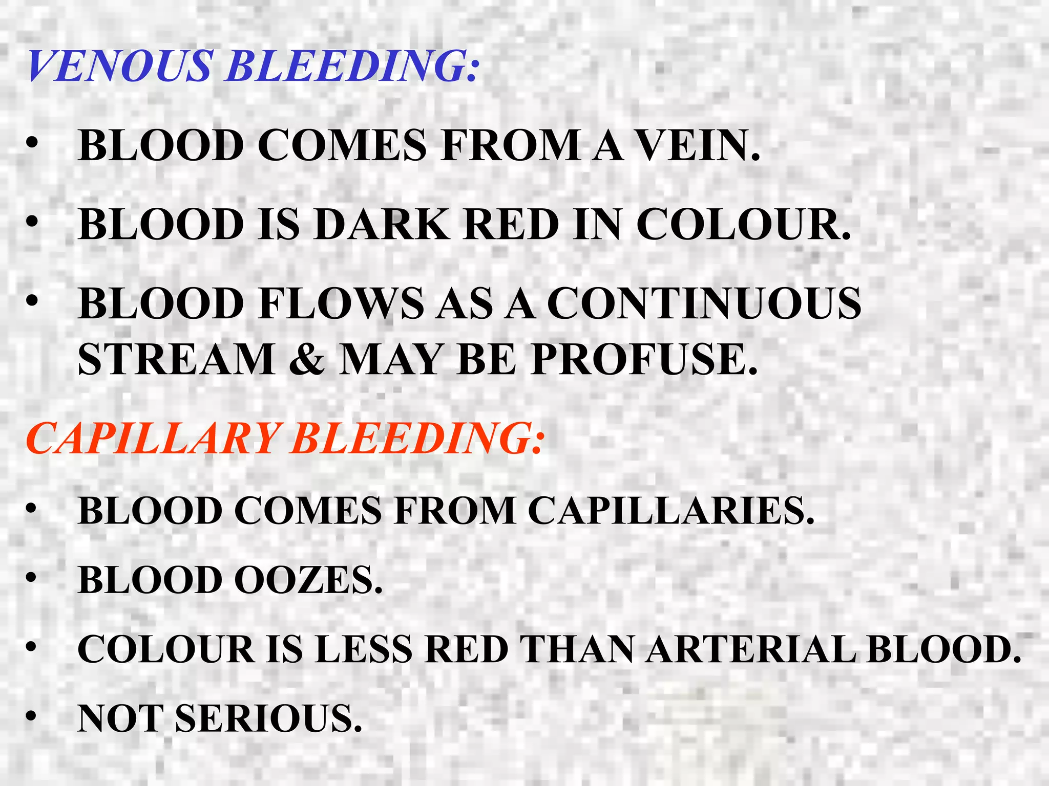 Wounds & Bleeding. Hemorrhage control | PPT