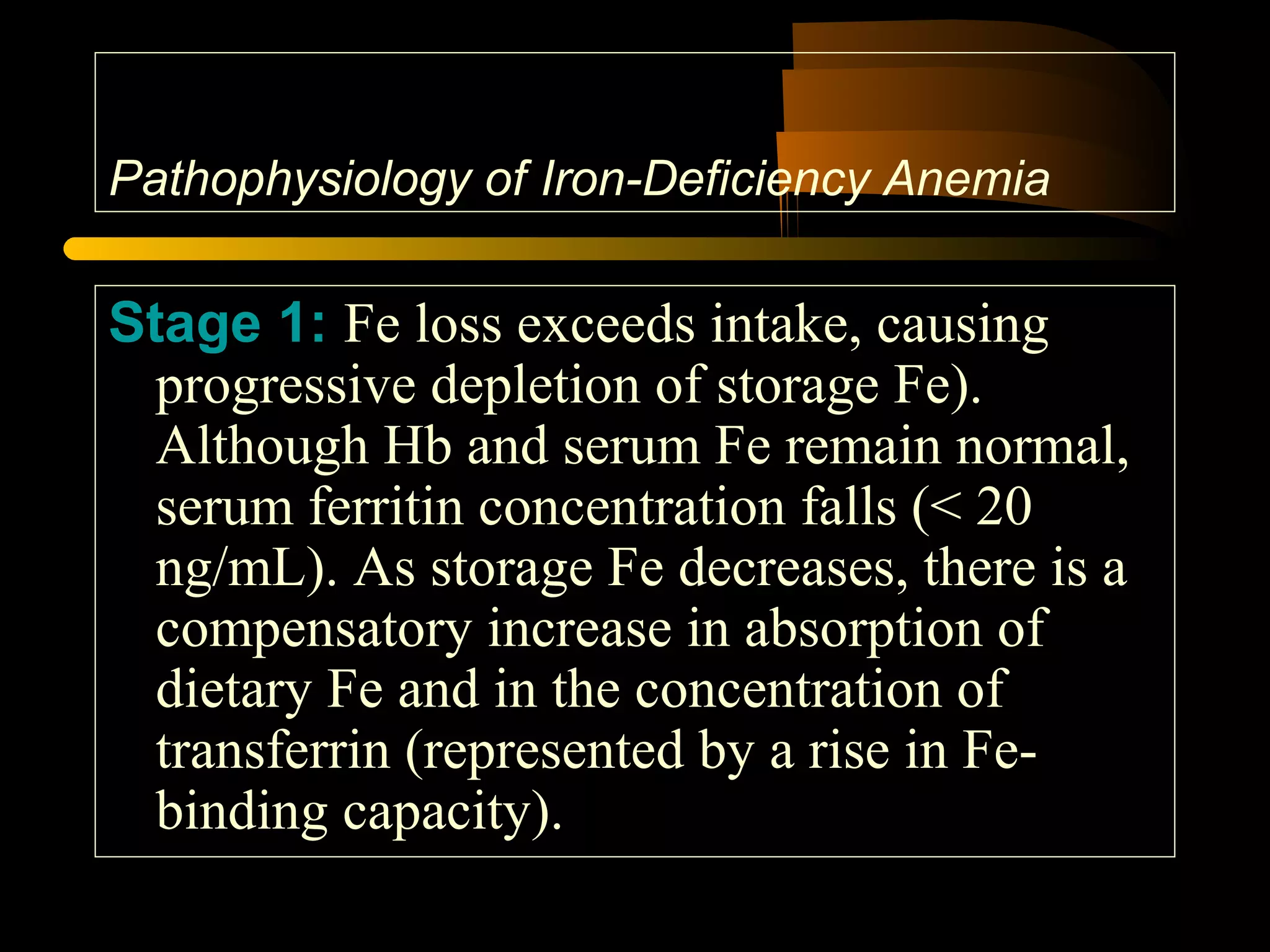 Iron Deficiency Anemia. B12 & Folat Deficiency Anemia | PPT