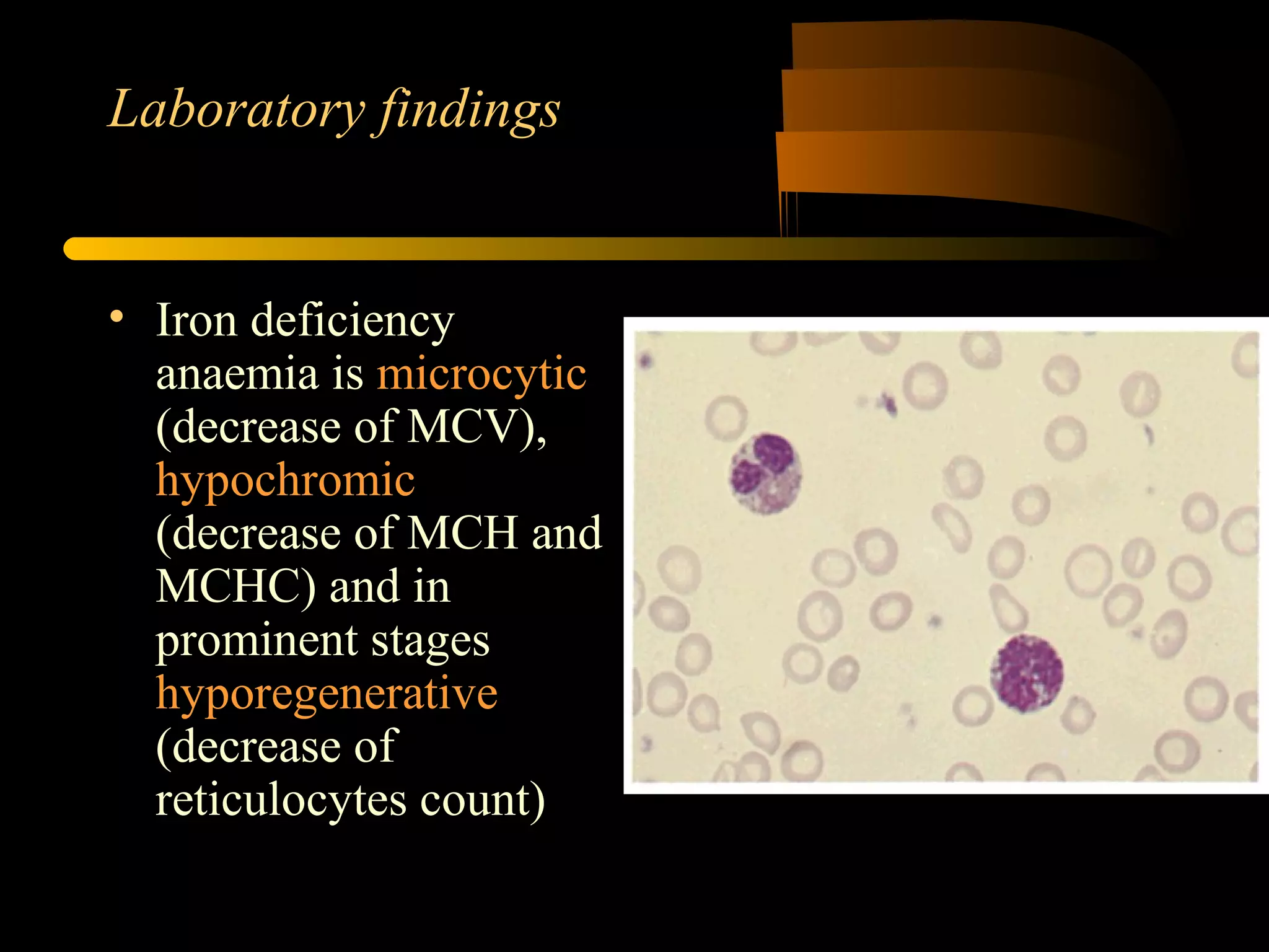 Iron Deficiency Anemia. B12 & Folat Deficiency Anemia | PPT