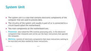 2. the components of a computer | PPT