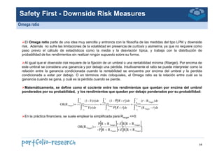 Downside Risk Measures | PPT
