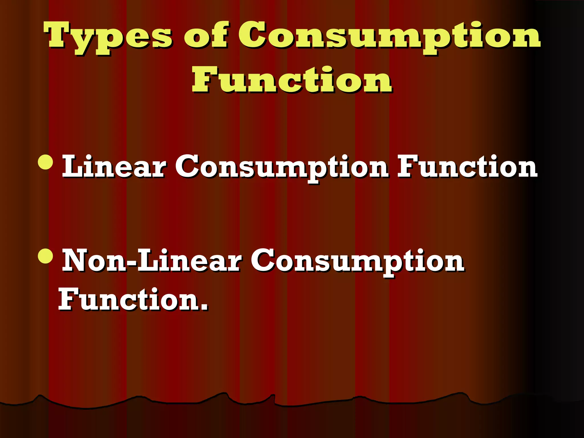 Presentation on Consumption | PPT