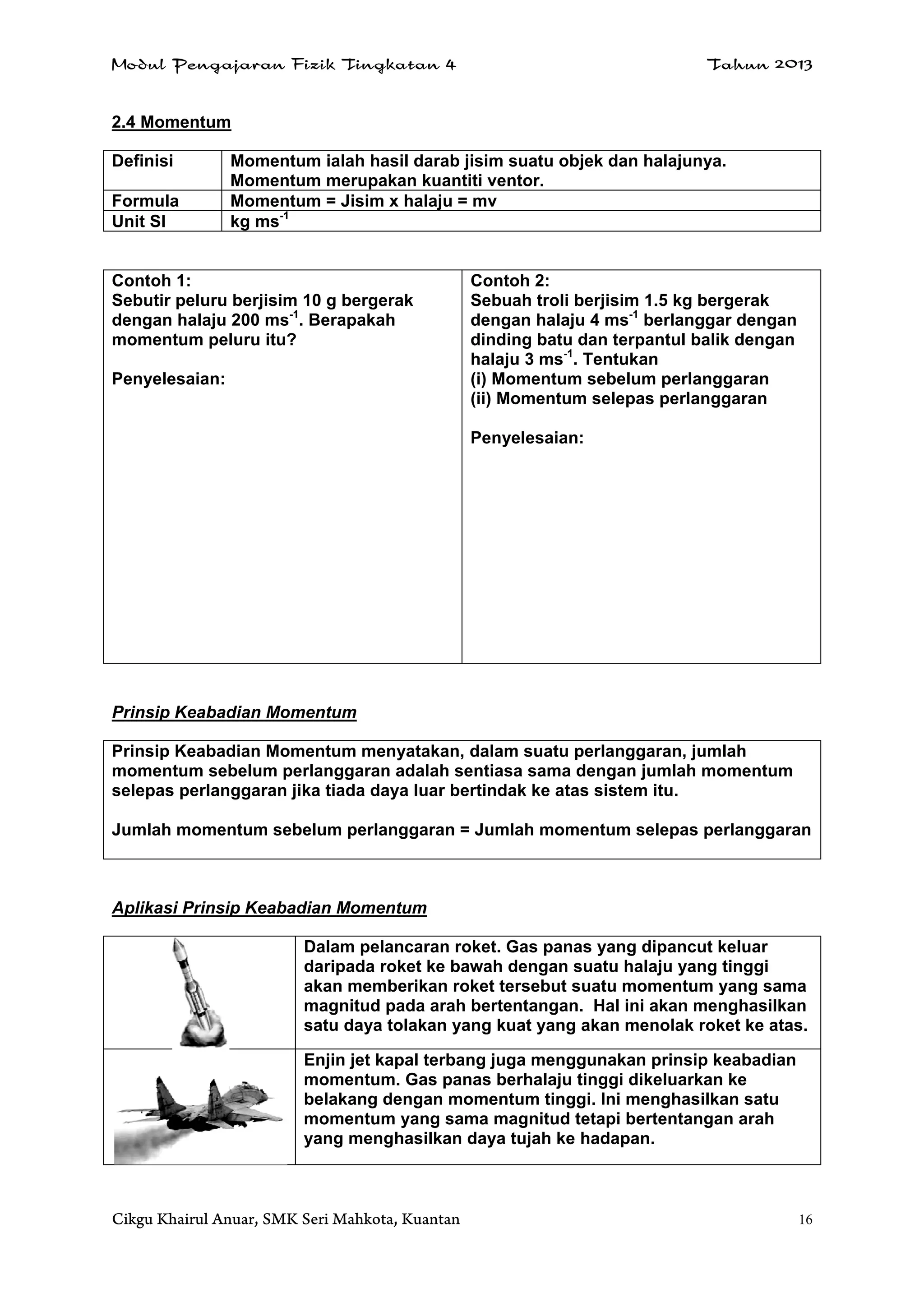 2.0 daya dan gerakan | PDF