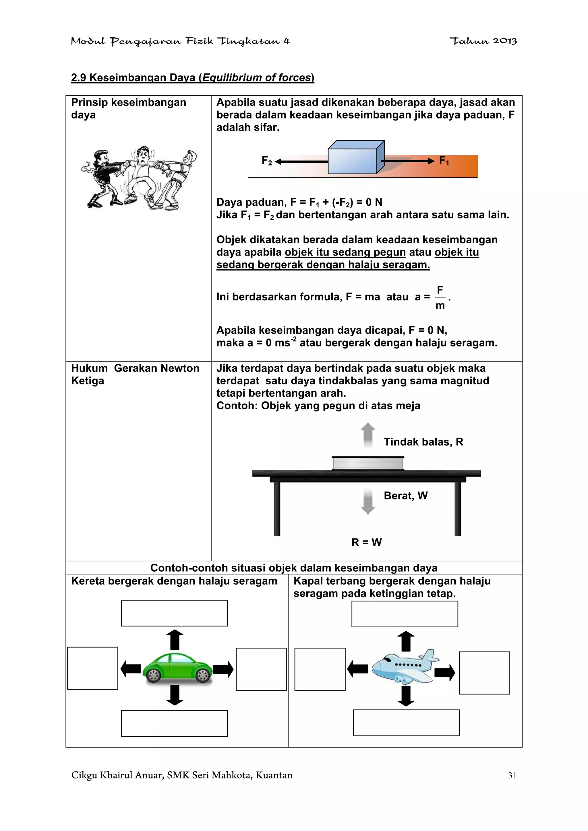 2.0 daya dan gerakan | PDF