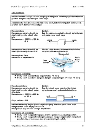 2.0 daya dan gerakan | PDF