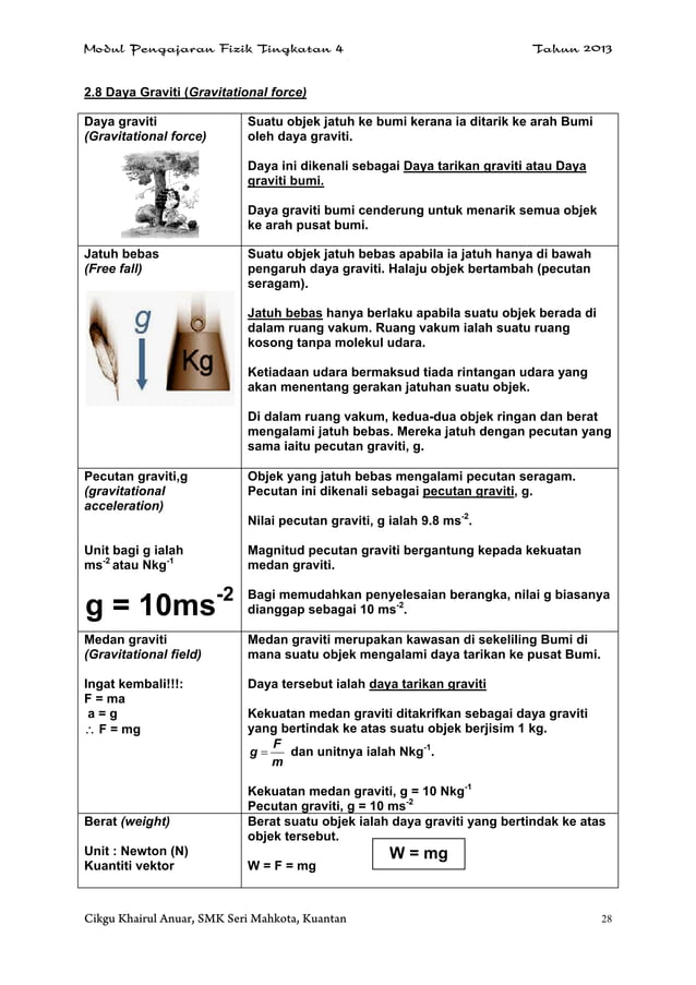 2.0 daya dan gerakan | PDF