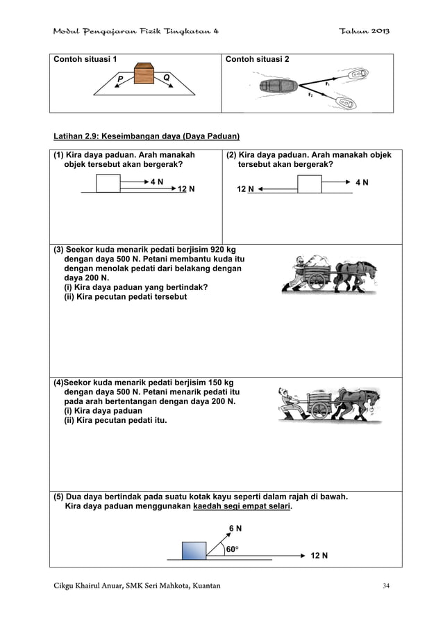 2.0 daya dan gerakan | PDF