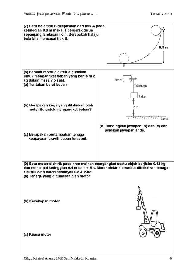 2.0 daya dan gerakan | PDF