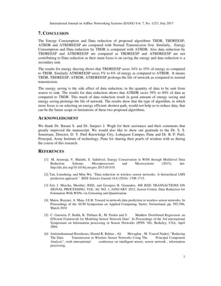 THRESHOLD BASED DATA REDUCTION FOR PROLONGING LIFE OF WIRELESS SENSOR NETWORK | PDF | Internet ...