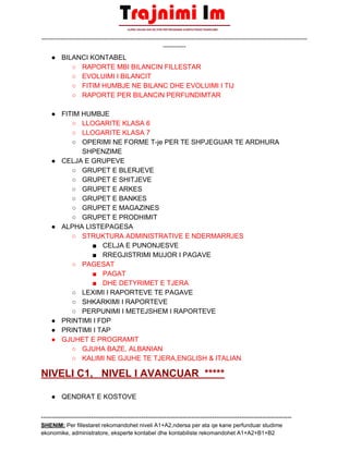 SYLLABUS PER ALPHA WEB BUSINESS | PDF