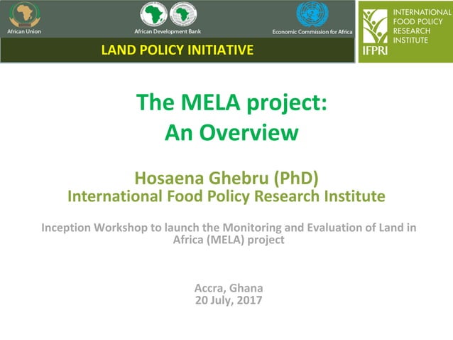 The MELA project: An Overview | PDF | Africa Travel | Travel Locations