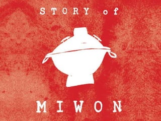 story of Miwon | PPT