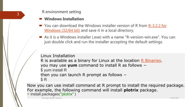 2. R-basics, Vectors, Arrays, Matrices, Factors | PPTX