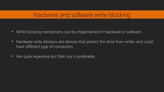 Introduction to forensic imaging | ODP | Operating Systems | Computer ...