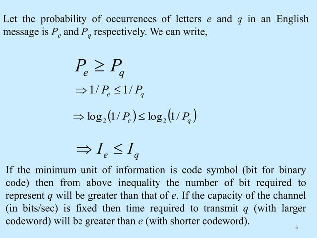Information Theory Coding 1 | PPTX