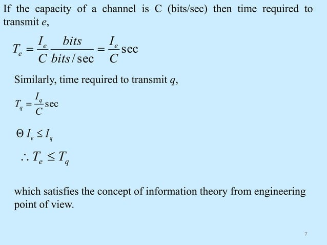 Information Theory Coding 1 | PPTX