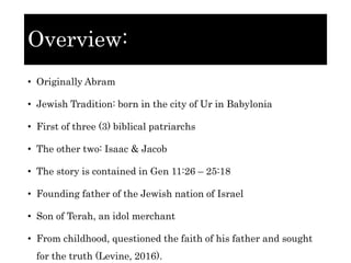 The Leadership of Abraham | PPTX