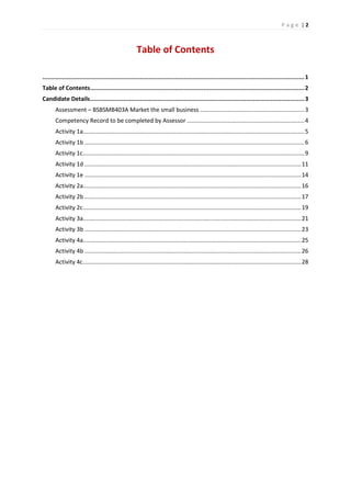bsbsmb403 a_assessments Help Australia | PDF