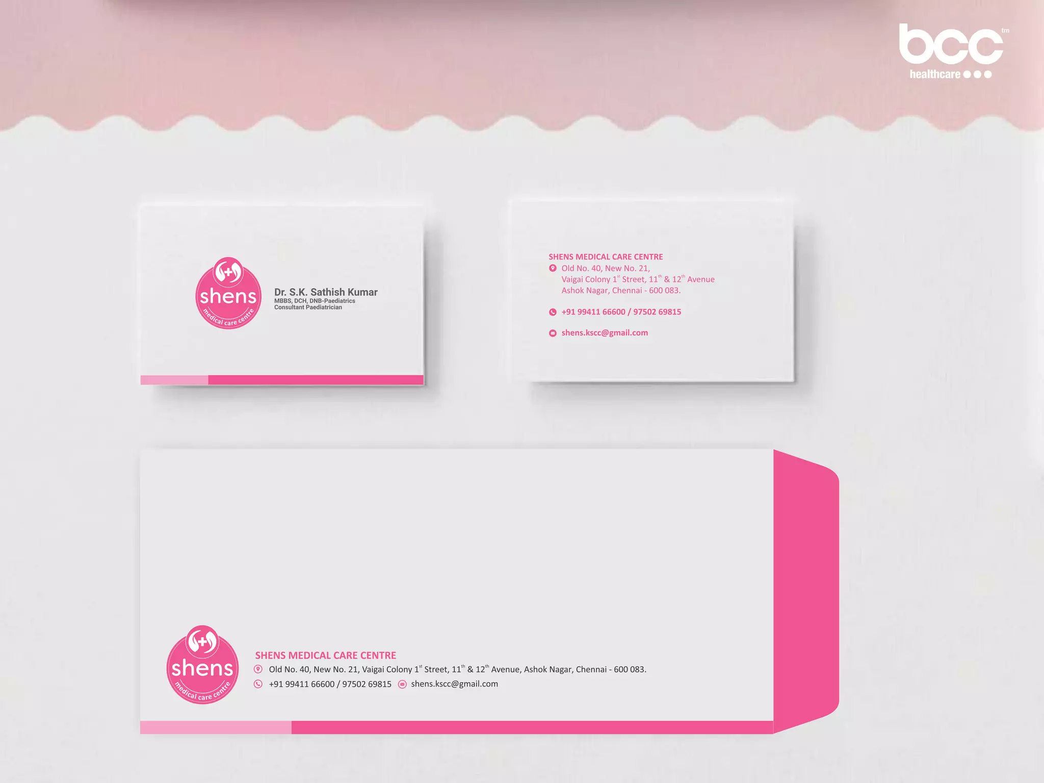 Healthcare Branding - Creative Designing for Shens Medical Care Center ...
