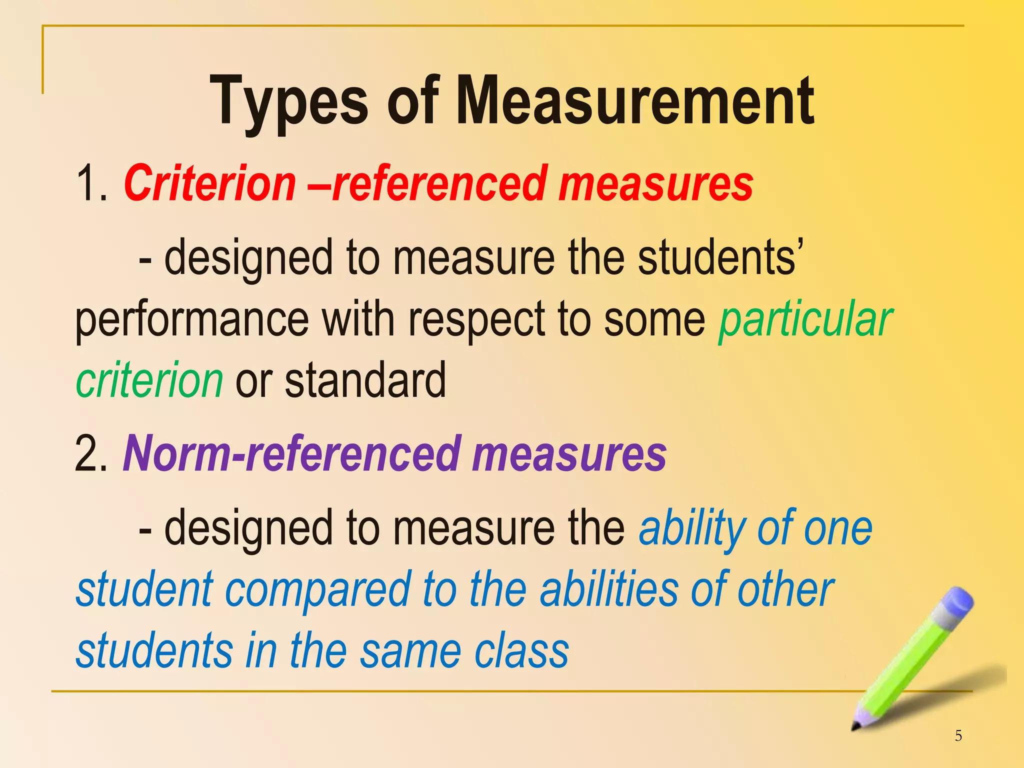 2. meaning of measurement and evaluation | PPTX