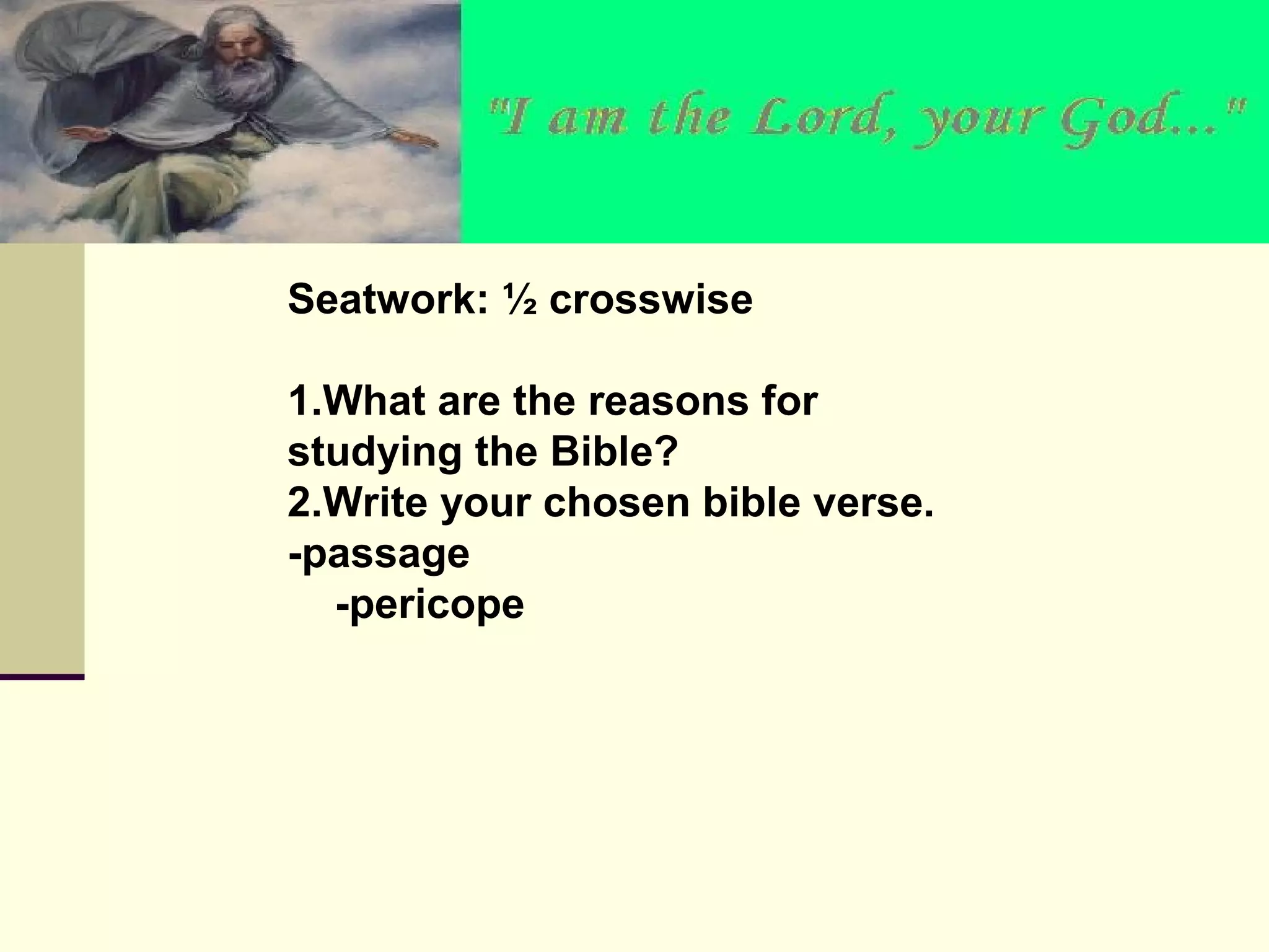The Word of God: Revelation | PPT