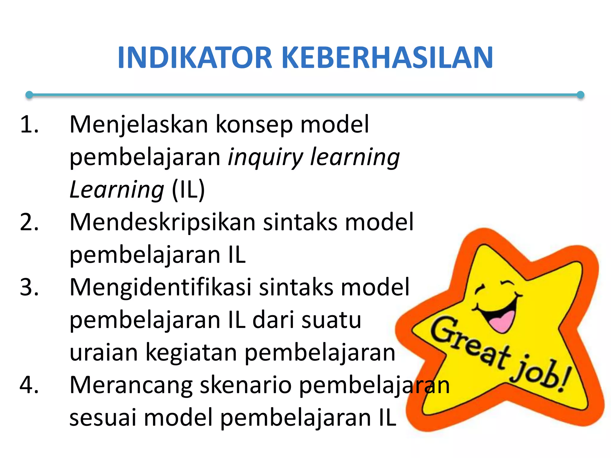 2.5 model pembelajaran INQUIRY LEARNING | PPTX