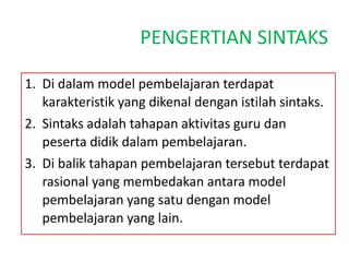 2.5 model pembelajaran INQUIRY LEARNING | PPTX