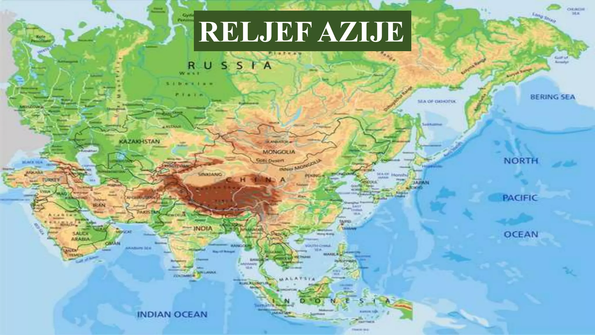 Reljef Azije | PPTX