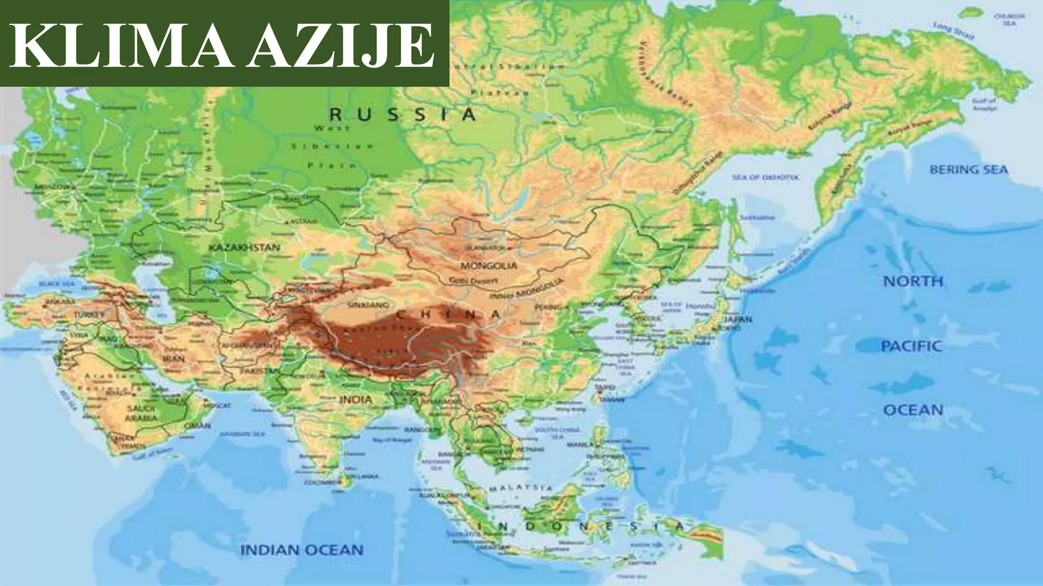 Reljef Azije | PPTX