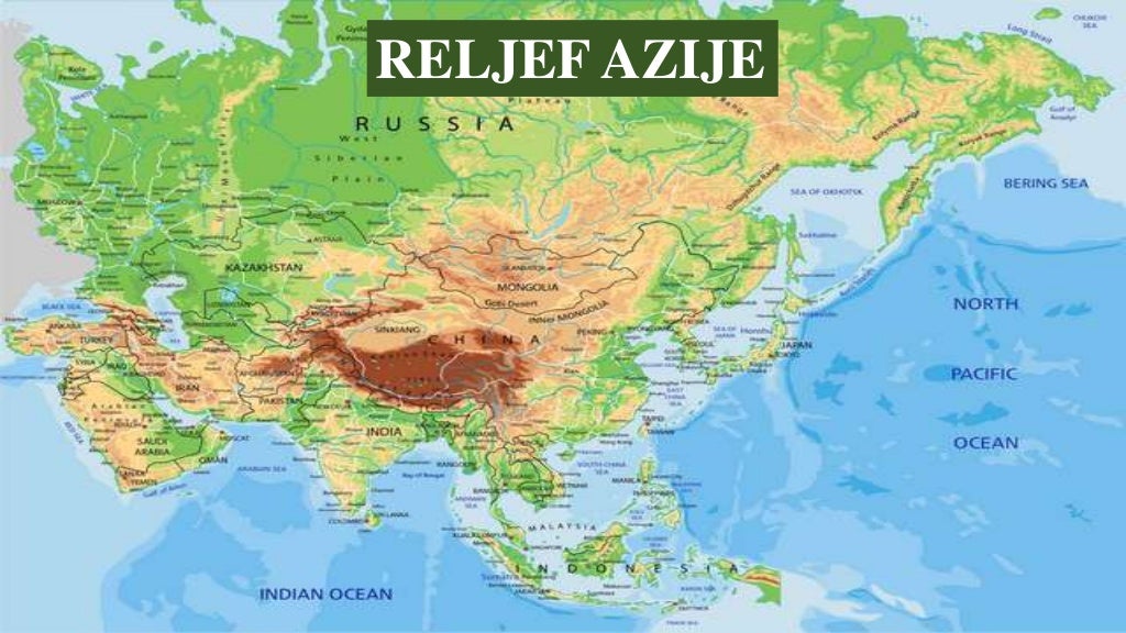Reljef Azije