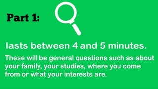 IELTS Speaking Overview | PPT