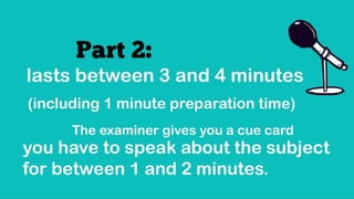 IELTS Speaking Overview | PPT