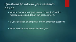 2.research design (distribution) | PPTX