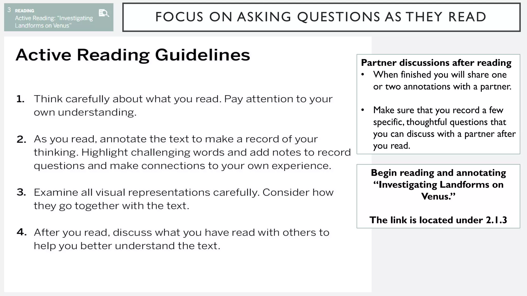 Investigating Landforms On Venus | PDF