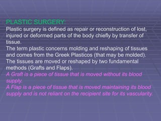 2.plastic surgery | PPTX