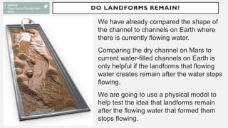 Modeling a Geologic Process - Stream Table | PDF | Geography | Science