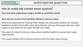 Modeling a Geologic Process - Stream Table | PDF | Geography | Science