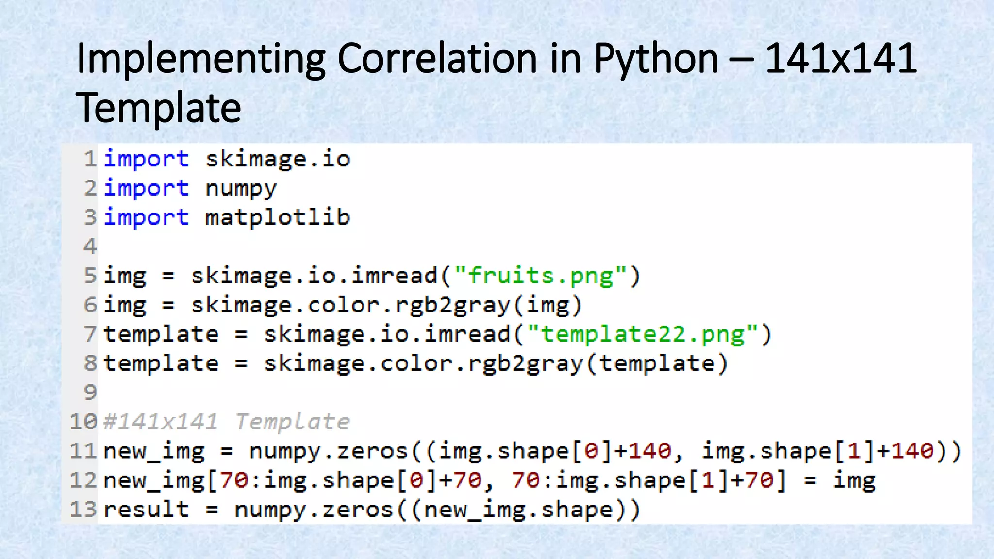 Computer Vision Correlation Convolution And Gradient Ppt