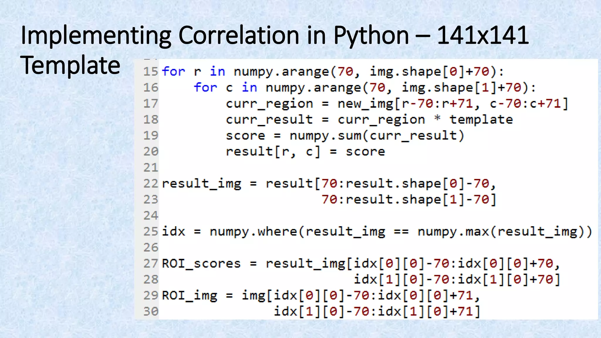 Computer Vision Correlation Convolution And Gradient Ppt