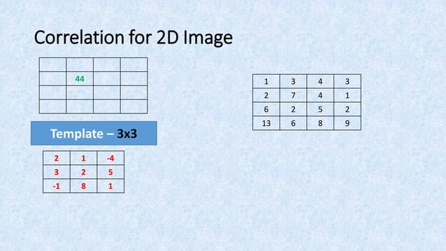 Computer Vision Correlation Convolution And Gradient Ppt