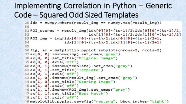 Computer Vision: Correlation, Convolution, and Gradient | PPT