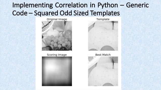 Computer Vision Correlation Convolution And Gradient