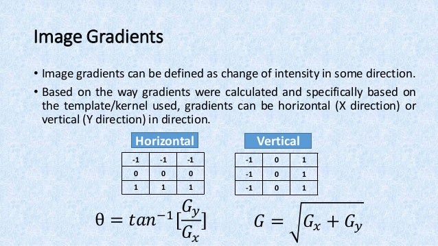 Computer Vision Correlation Convolution And Gradient