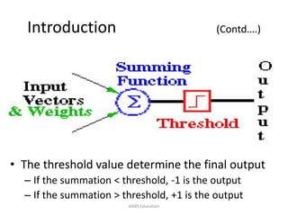ARTIFICIAL NEURAL NETWORKS | PPT