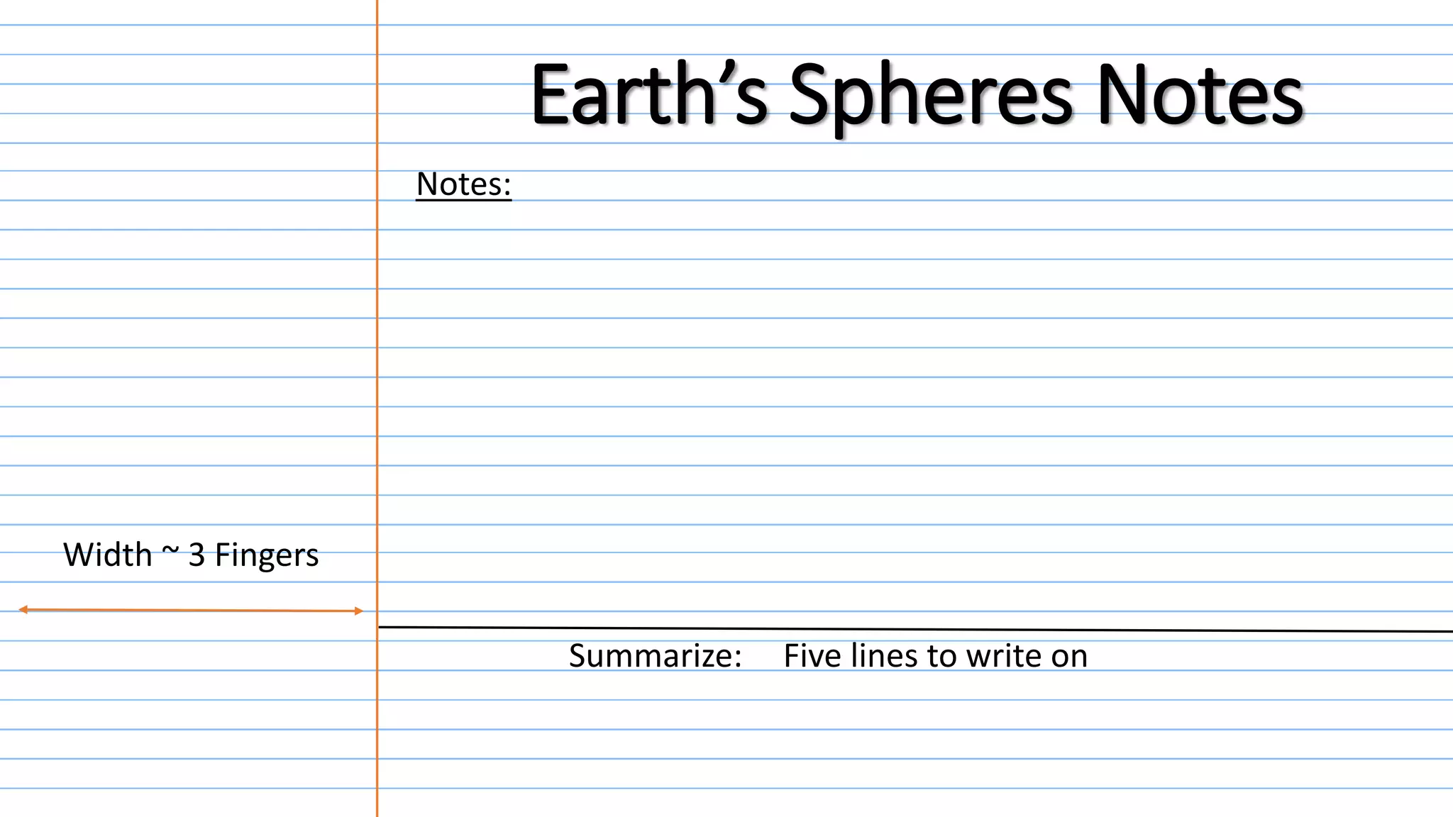 2. ESS Earth's Spheres Notes | PPT