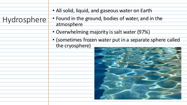 2. ESS Earth's Spheres Notes
