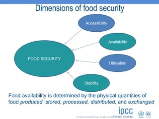 Impacts on Food Security and Adaptation Options | PPT